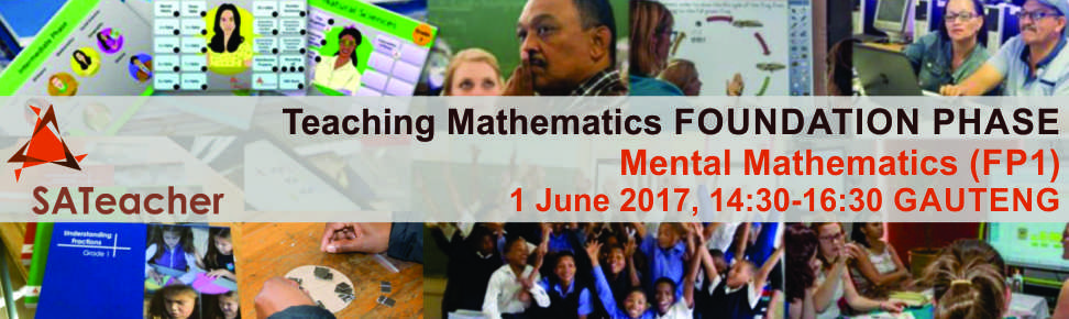 Book tickets for Foundation Phase: Mental Mathematics (FP1) Gauteng