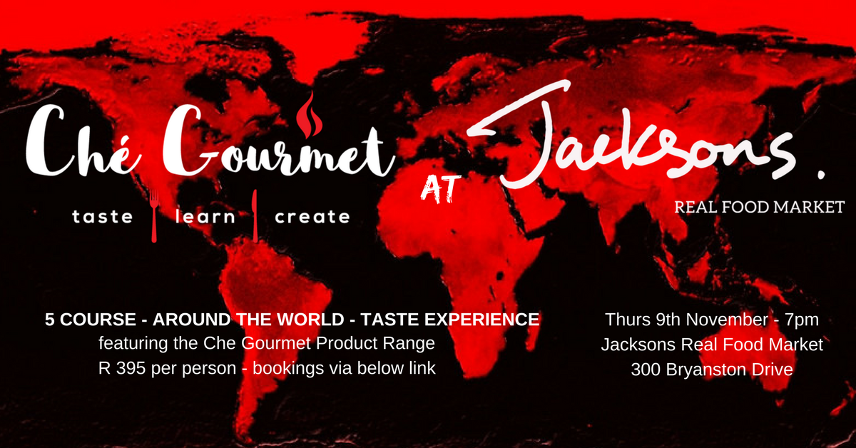 Book tickets for Around The World with Che Gourmet