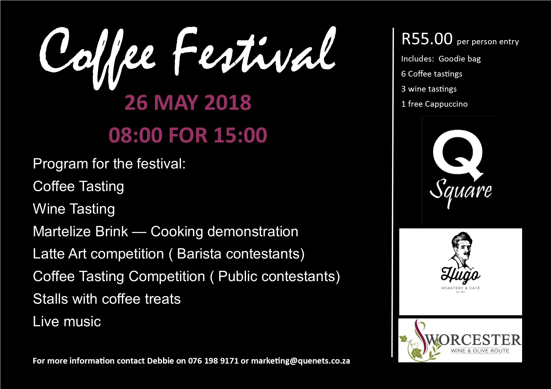 Book tickets for Q Square Coffee Festival