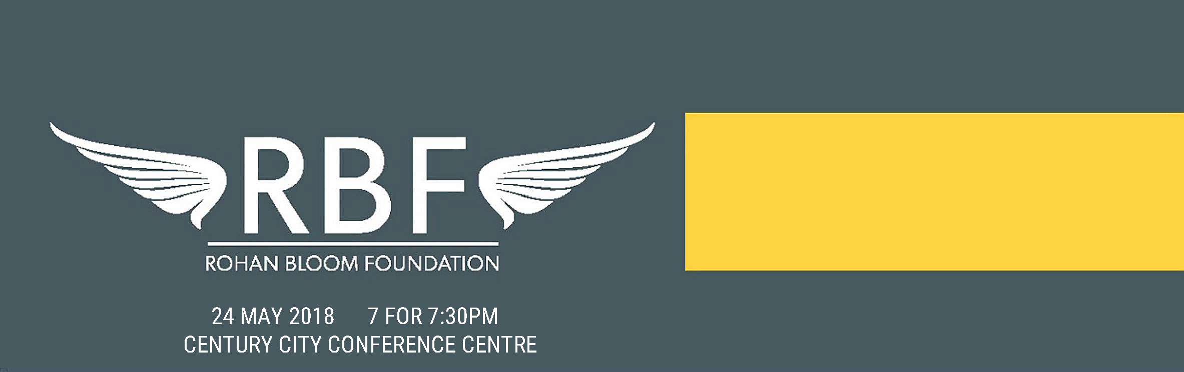 Book tickets for Rohan Bloom Foundation Launch