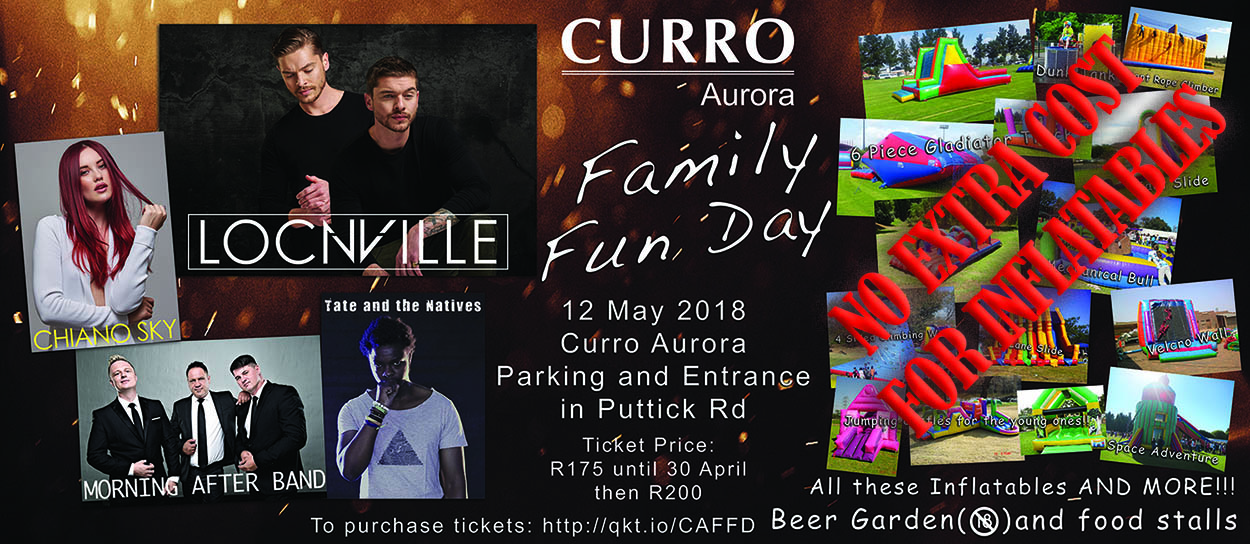 Book tickets for Curro Aurora Family Fun Day