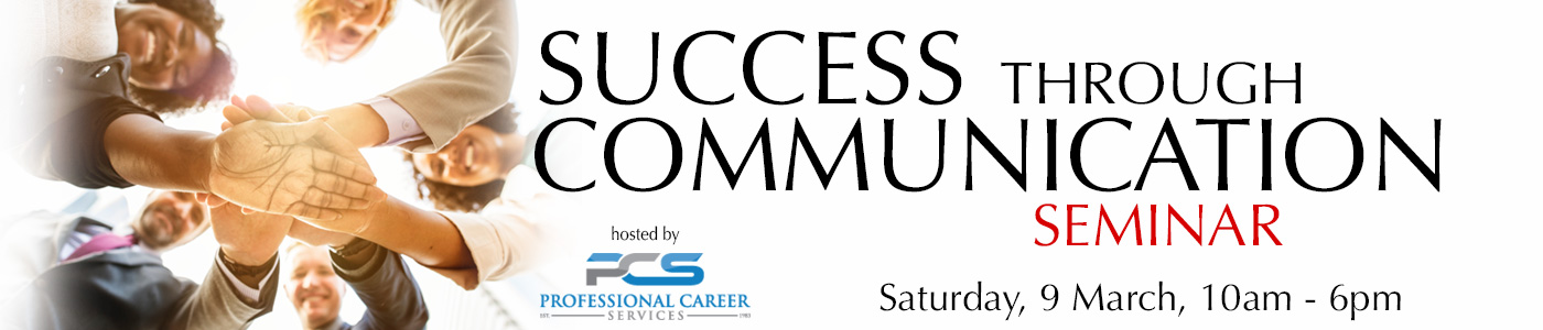 Book tickets for Success Through Communication Seminar