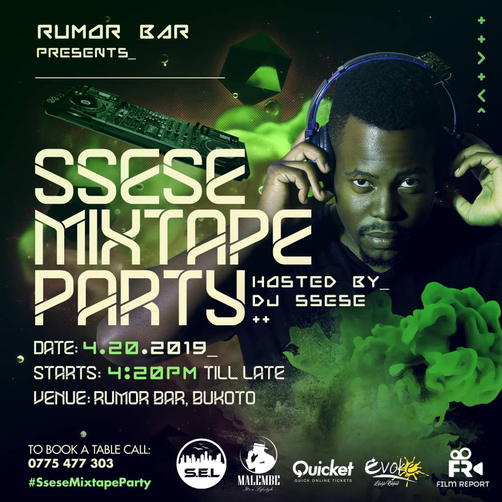 Book tickets for SSESE MIXTAPE PARTY