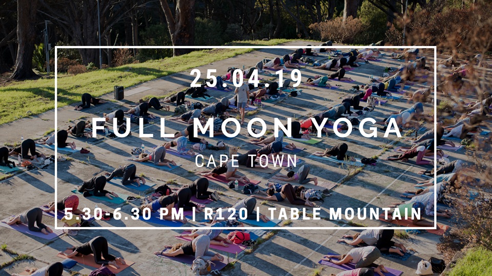 Book tickets for Full Moon Yoga Cape Town