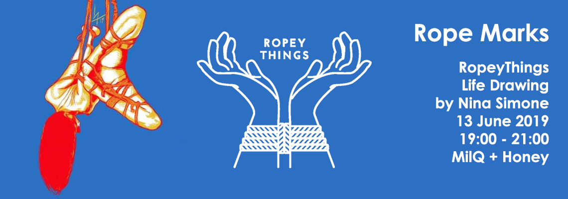 Book tickets for RopeyThings Rope Marks (Life Drawing)