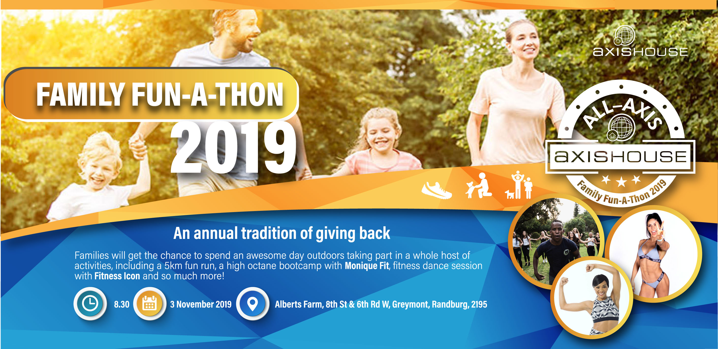 Book tickets for All-Axis : Family-Fun-A-Thon