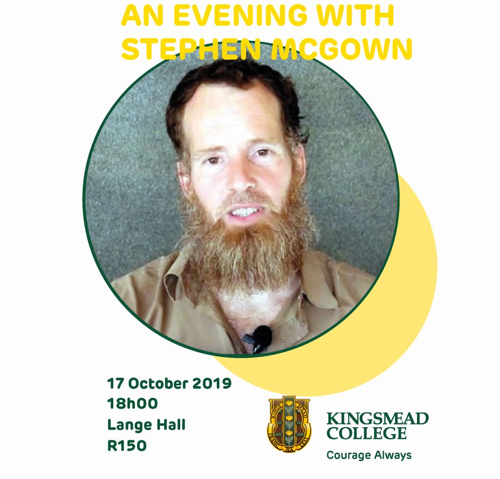 Book tickets for Evening with Stephen McGown