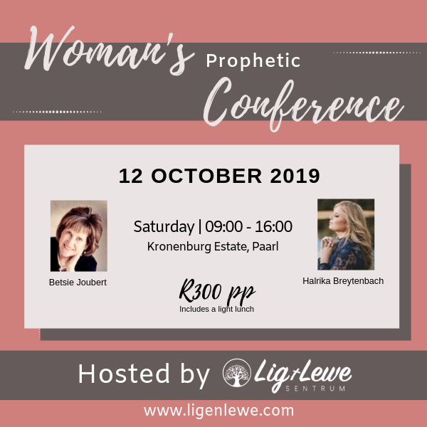 Book tickets for Woman's Prophetic Conference - KNOWING WHO I AM IN CHRIST