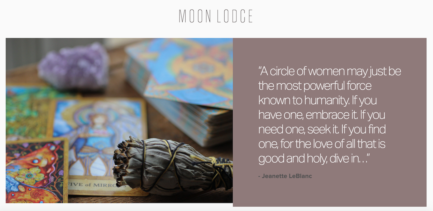 Book tickets for Monthly Moon Lodge