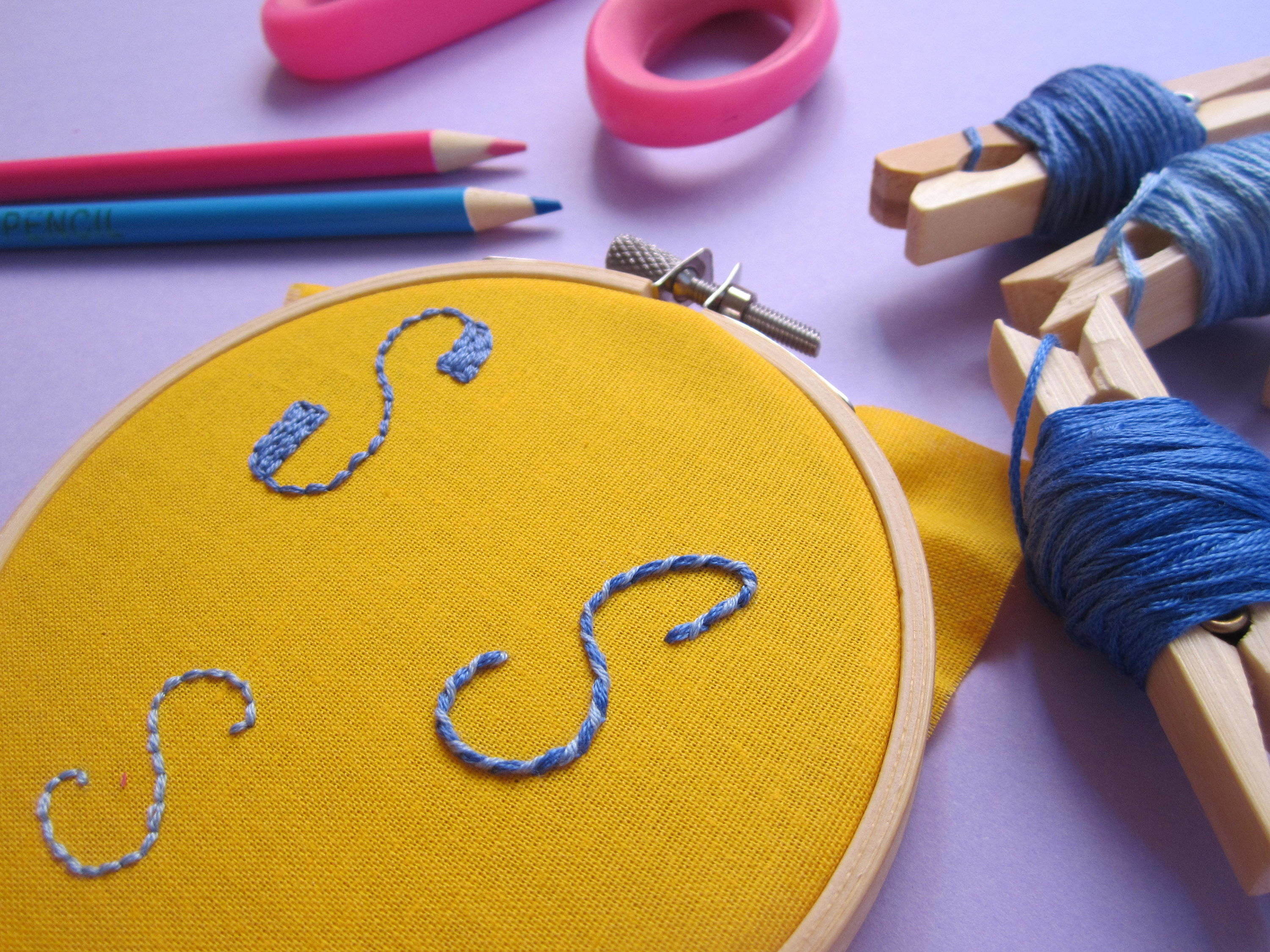 Book tickets for An Embroidery Lettering Workshop with Andie Reeves