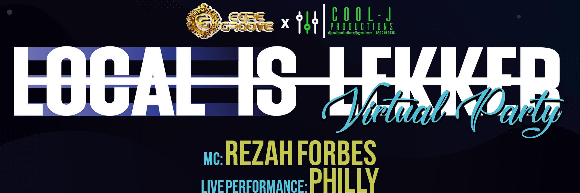 Book tickets for Local Is Lekker Virtual Party