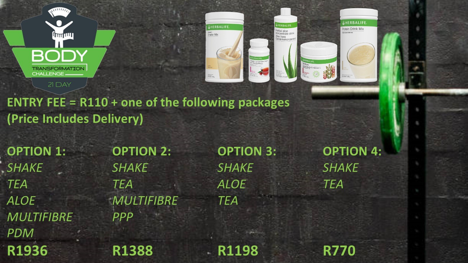 Book tickets for 21 Day Transformation Challenge