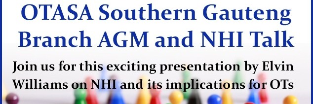 Book tickets for OTASA Southern Gauteng Branch - AGM and Talk on the NHI