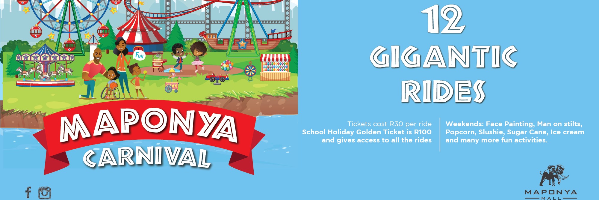 Book tickets for Maponya Carnival