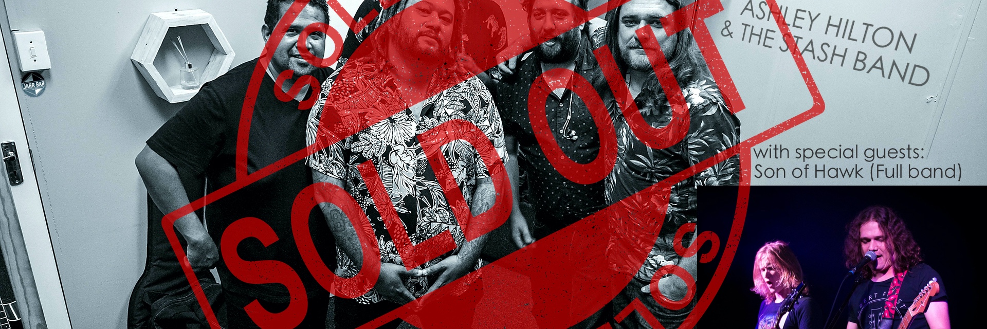 Book tickets for **SOLD OUT** Ashley Hilton and The Stash Band (with ...