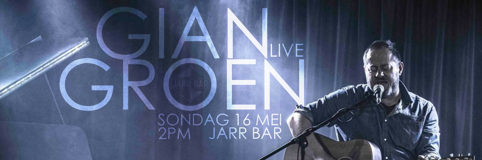 Book tickets for Gian Groen LIVE in Pretoria (JARR Bar)