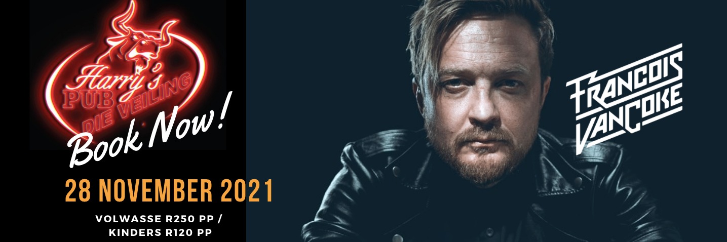 Book tickets for Francois Van Coke Live at "Die Veiling Pub"