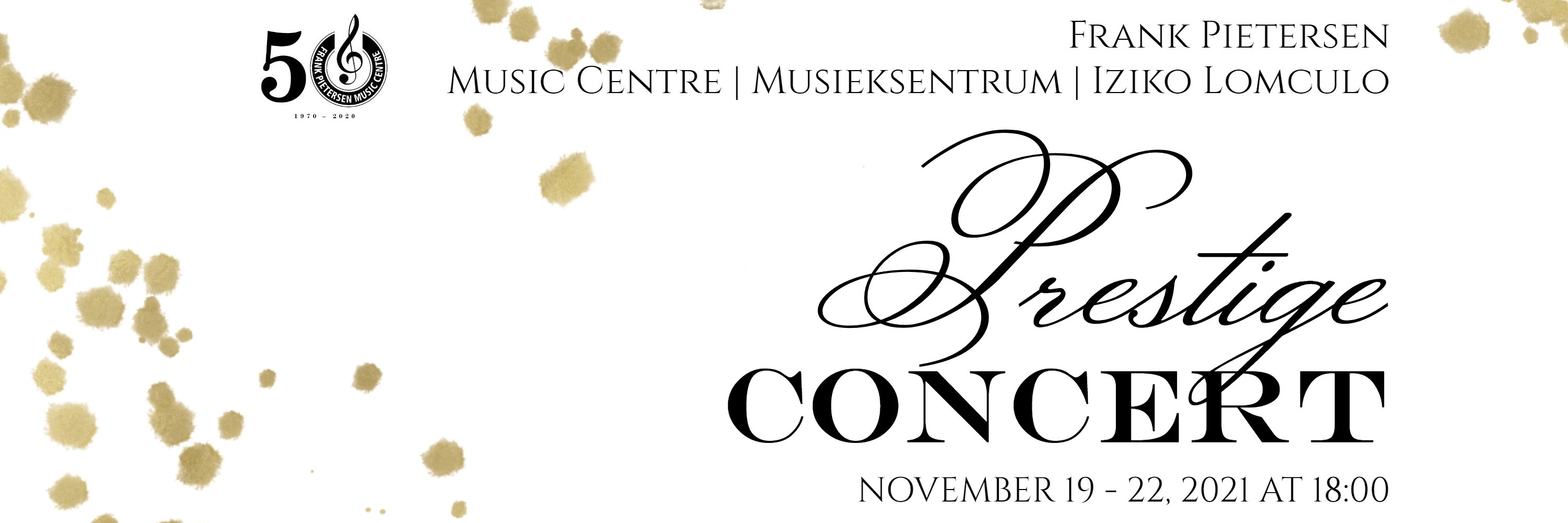 Book tickets for Frank Pietersen Music Centre Prestige Concert