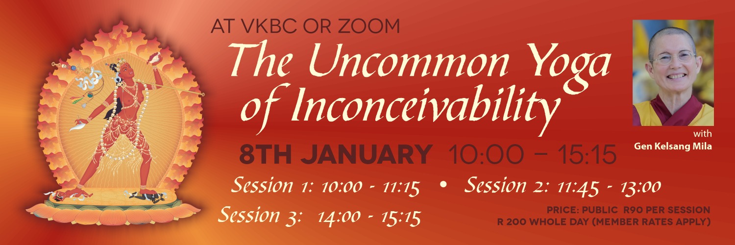 Book tickets for The Uncommon Yoga of Inconceivability