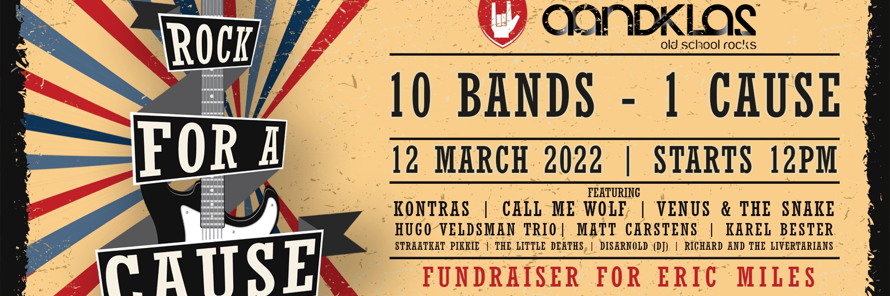 Book tickets for Rock for a Cause - Day Festival & Market