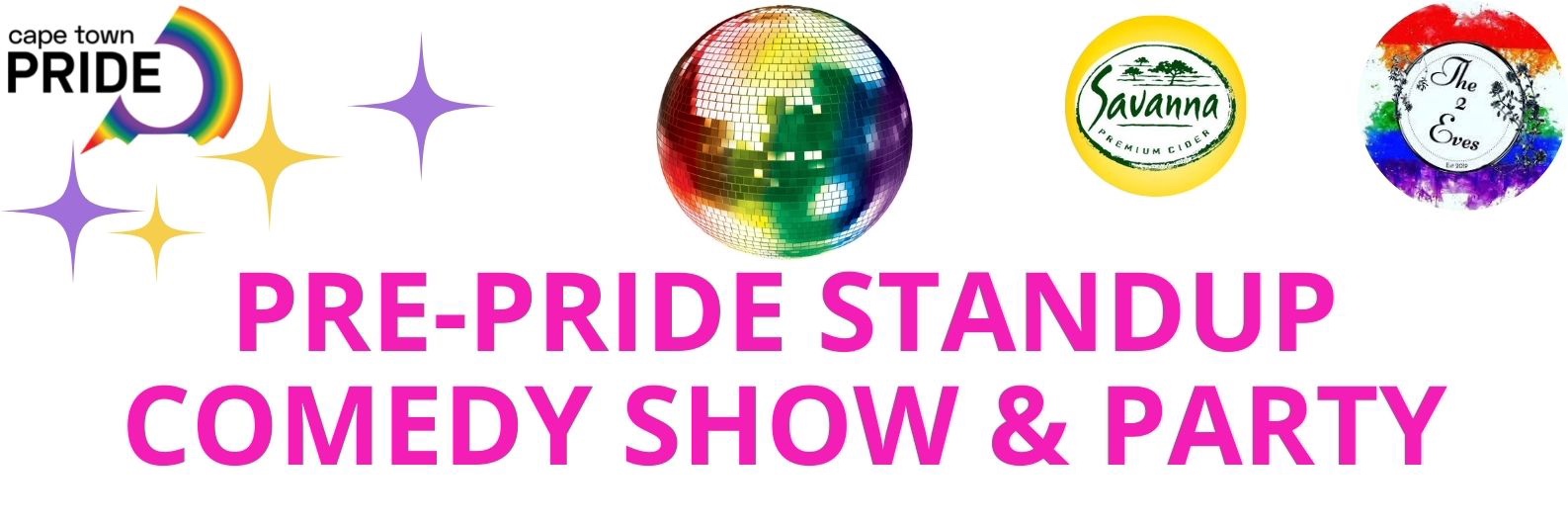 Book tickets for PRE-PRIDE STAND UP COMEDY SHOW & PARTY