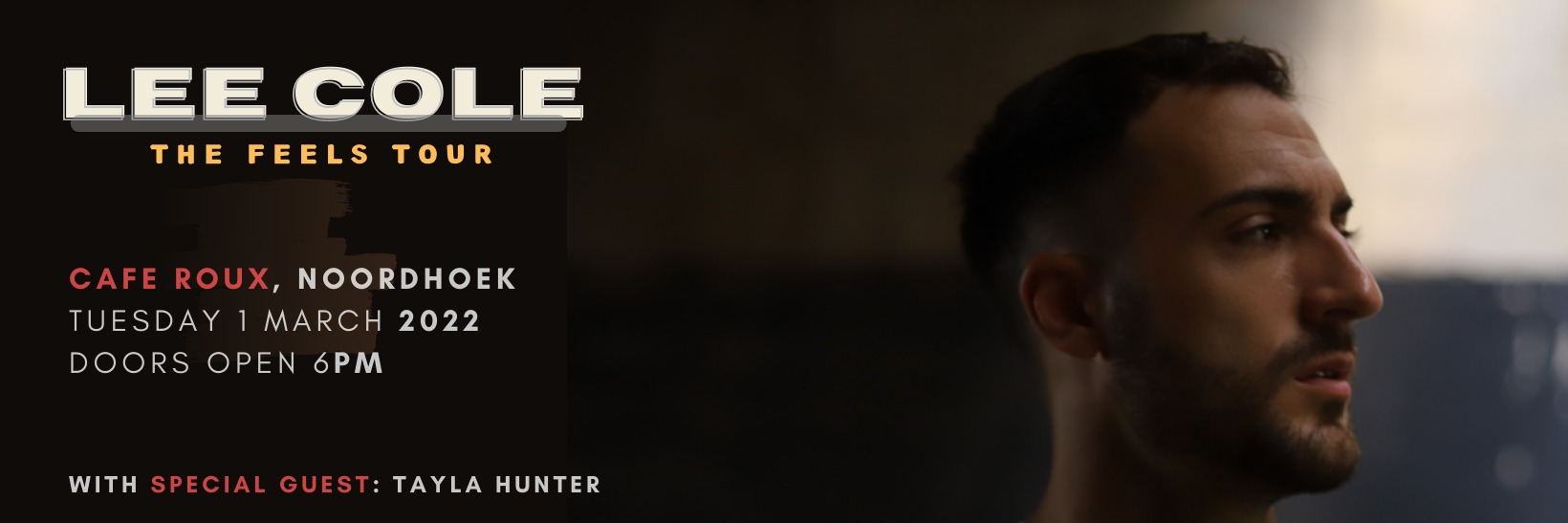 Book tickets for Lee Cole "Feels Tour" - Extra Show