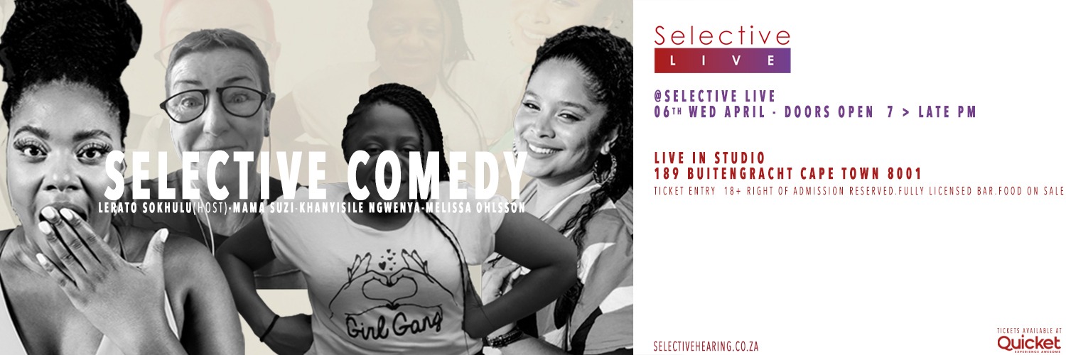 Book tickets for Selective Comedy at Selective Live