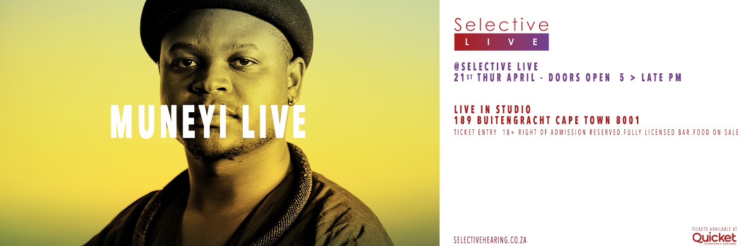 Book tickets for Muneyi Live