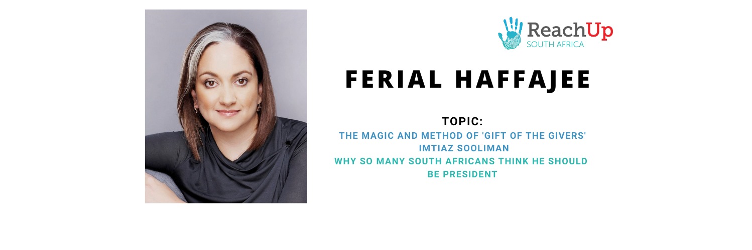 Book tickets for First Tuesdays with Ferial Haffajee