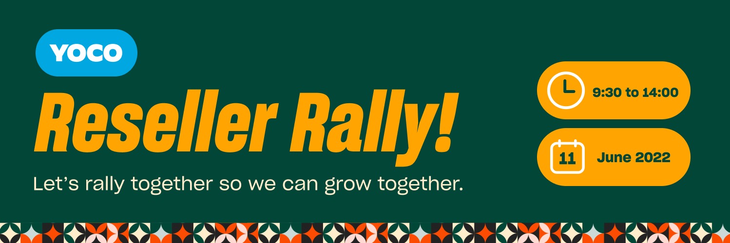Book tickets for Yoco Reseller Rally