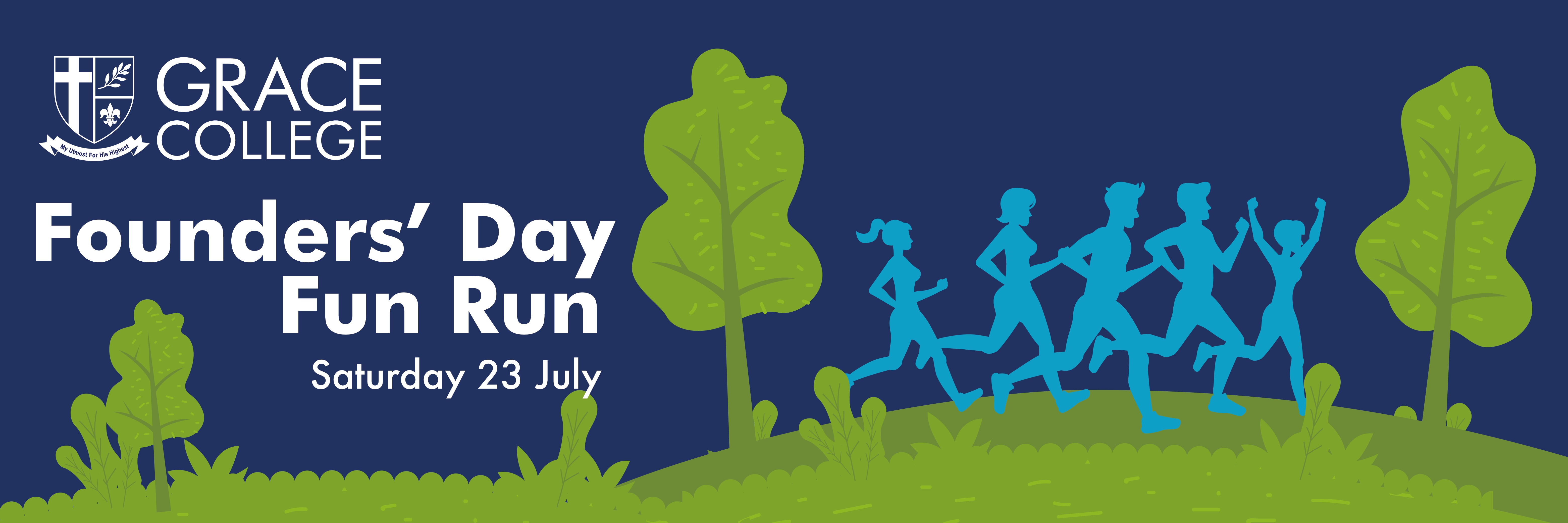 Book tickets for Founders' Day Fun Run