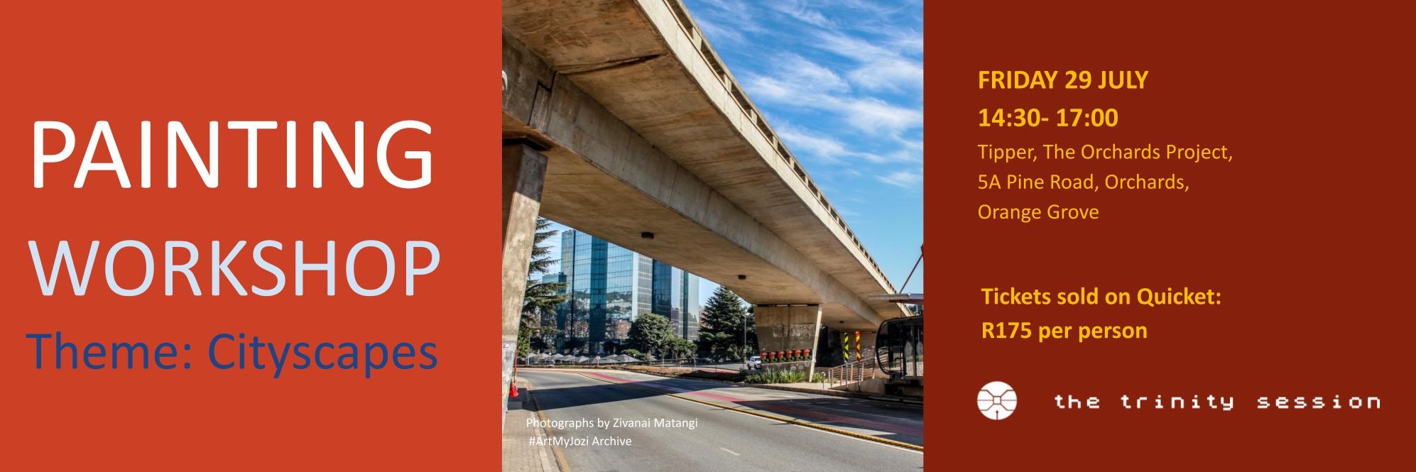 Book tickets for Painting Workshop: Cityscapes