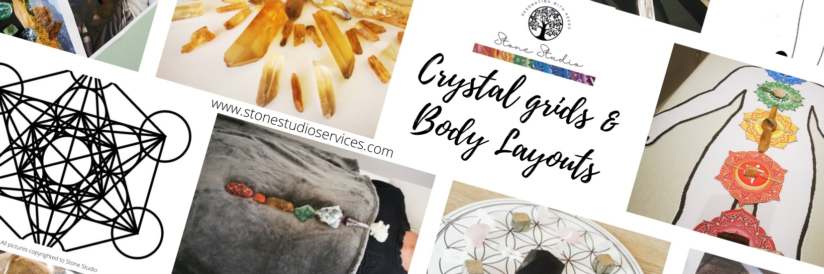 Book tickets for Crystal grids & body layouts workshop
