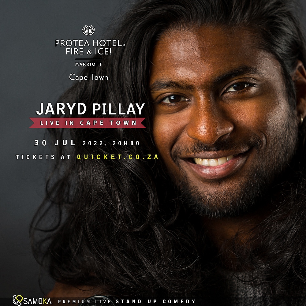 Book tickets for Jaryd Pillay LIVE in Cape Town at The Protea Hotel ...