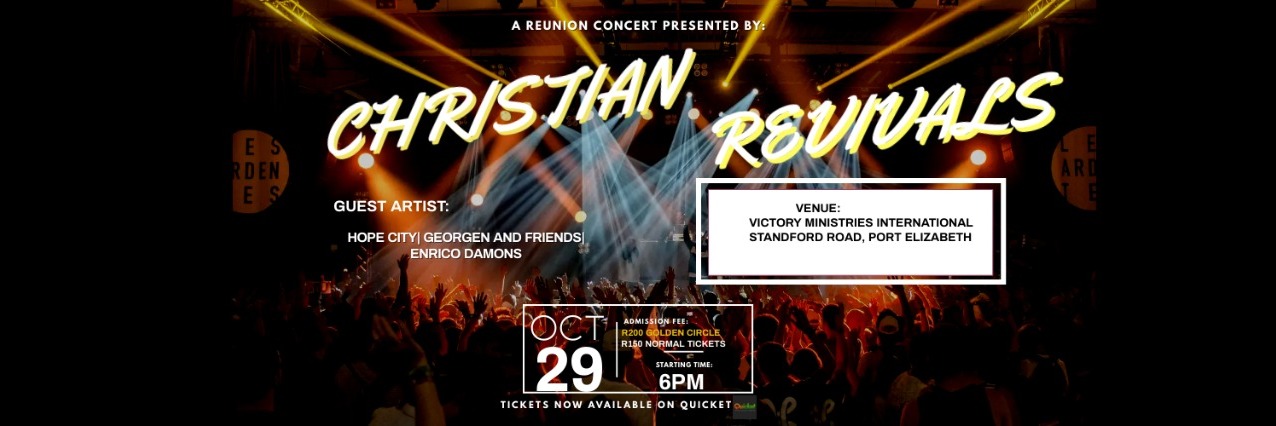 Book tickets for Christian Revival Reunion Concert