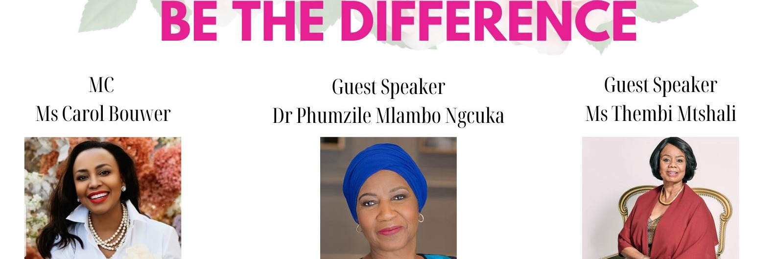 Book tickets for Ilitha Labantu 3rd Annual High Tea - Be Bold Be Different