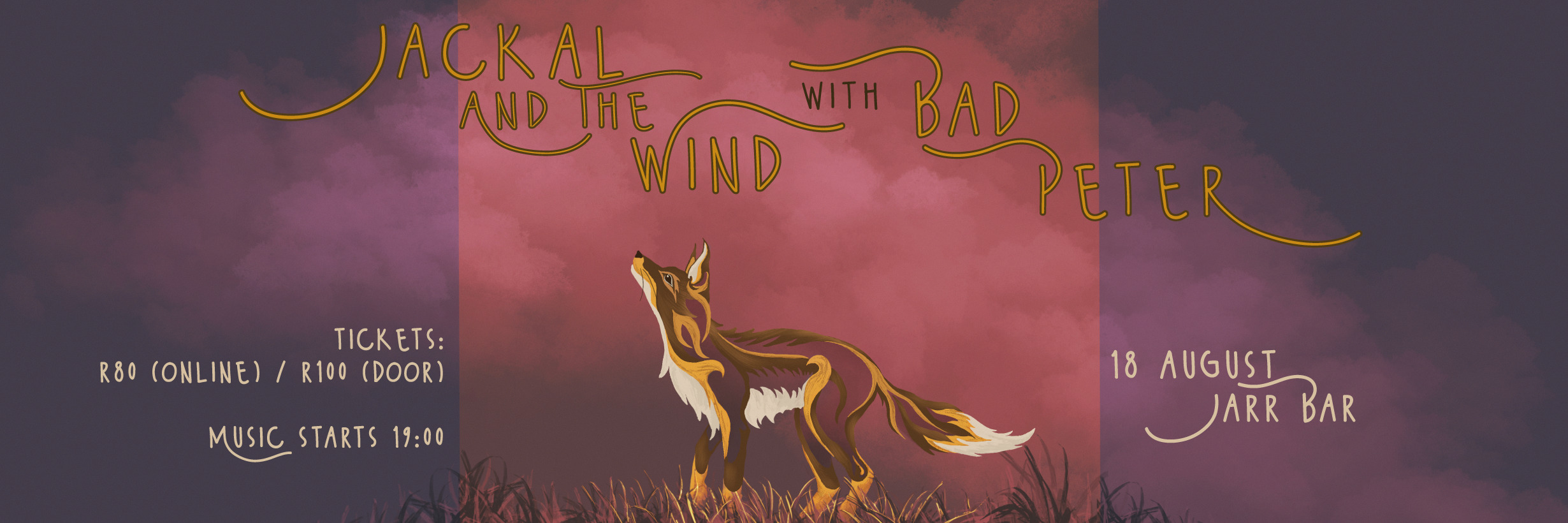Book tickets for Jackal & the Wind | Bad Peter | Live @ Jarr bar | Pretoria