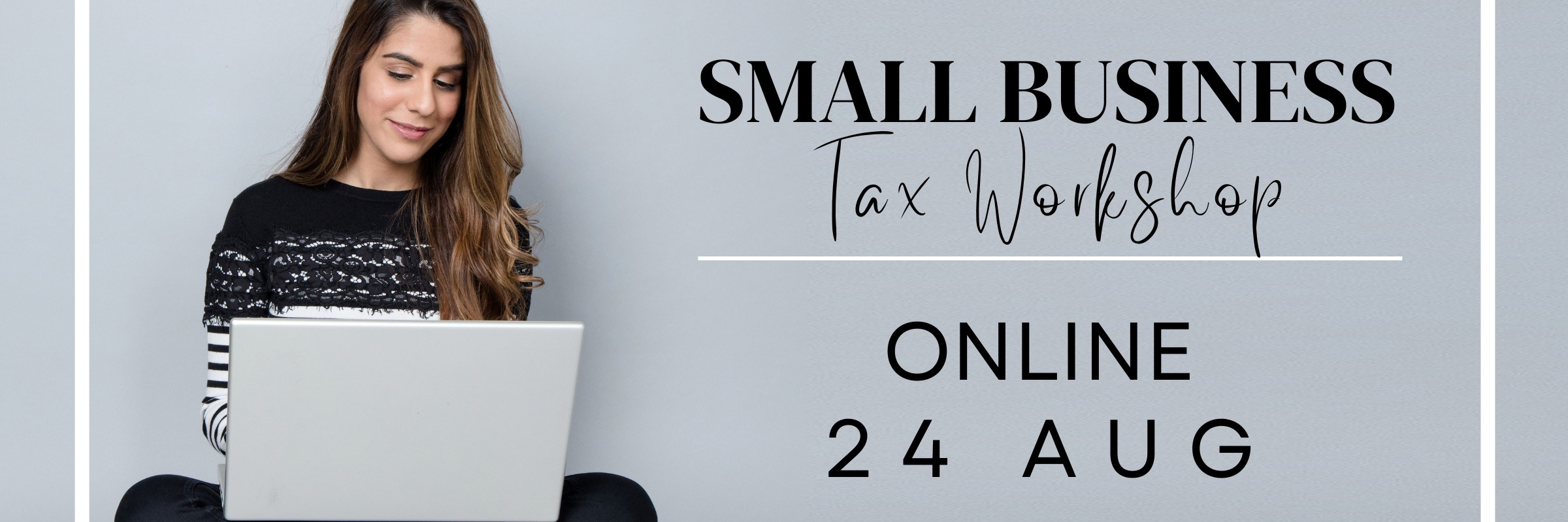 Book tickets for Small Business Tax Workshop [Online]