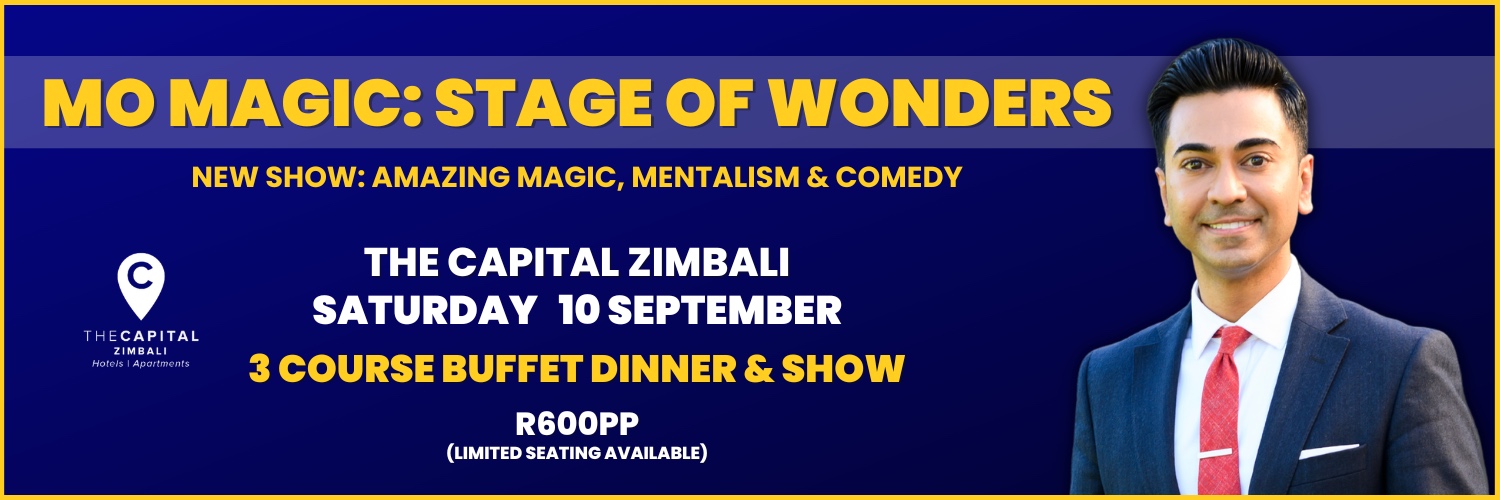 Book tickets for Mo Magic: Stage of Wonders (The Capital Zimbali)