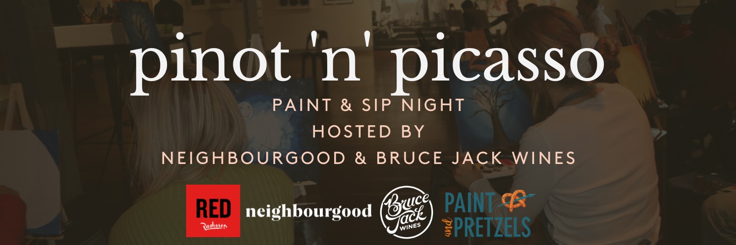 Book tickets for Pinot 'n' Picasso | First Thursday Paint & Sip Night