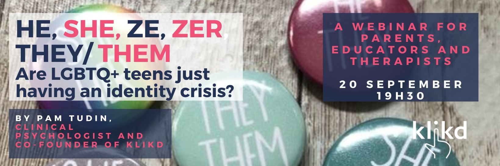 Book tickets for He/She/Ze/Zer: Are LGBTQ+ Teens Just Having an ...