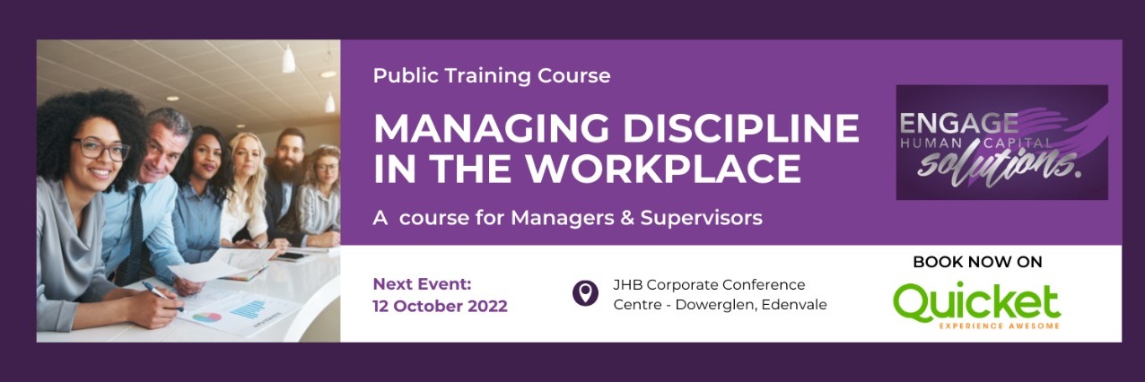 Book tickets for Managing Discipline In The Workplace Public Course ...