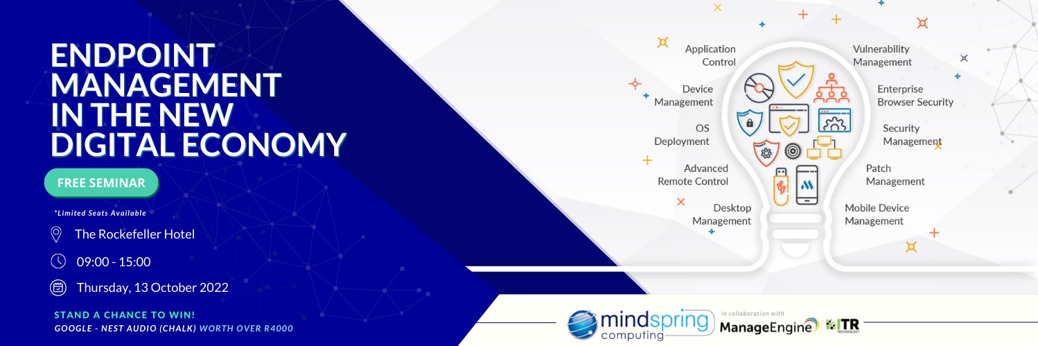 Book tickets for Endpoint Management in the New Digital Economy Seminar