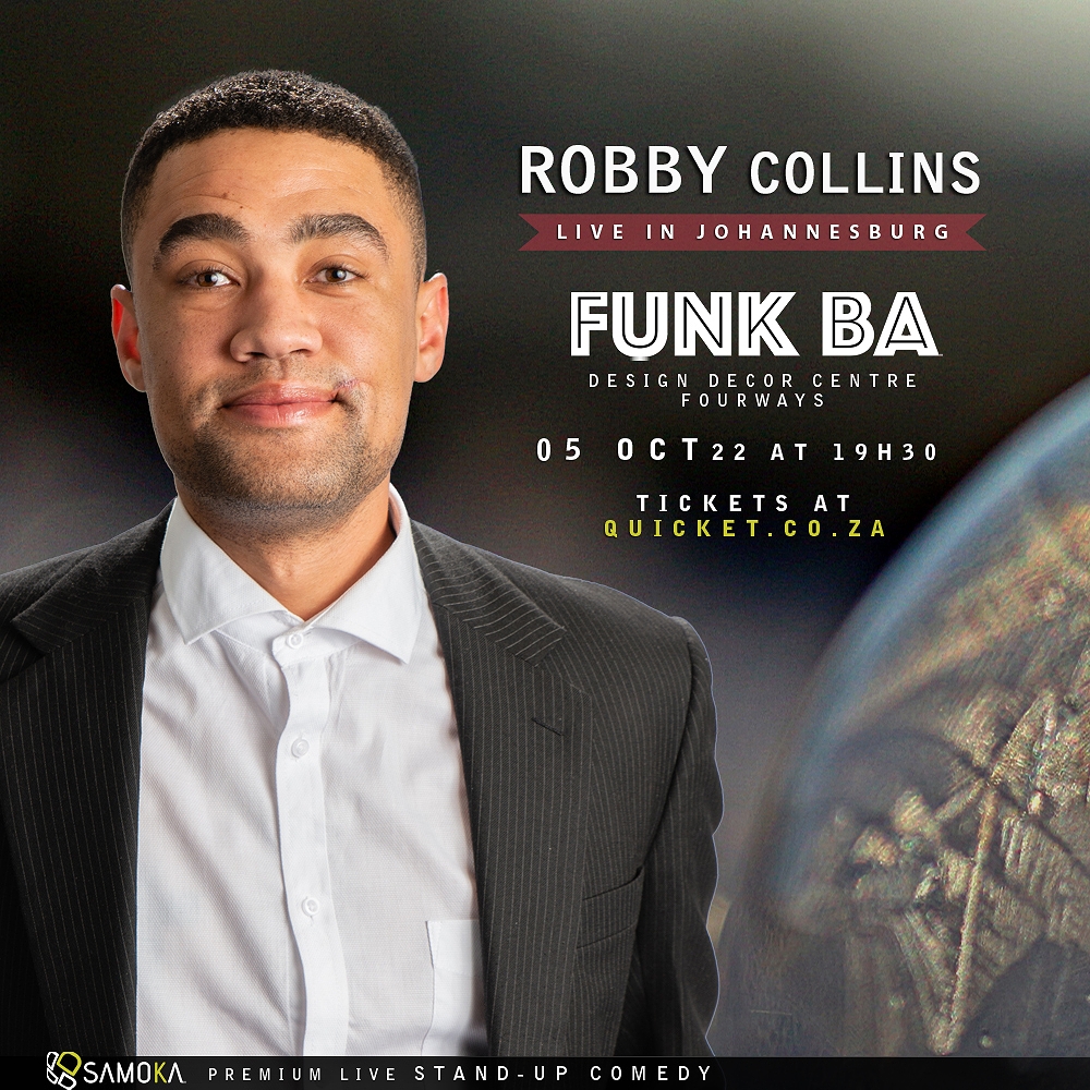 Book tickets for Robby Collins LIVE at Funk Ba 05 Oct 2022