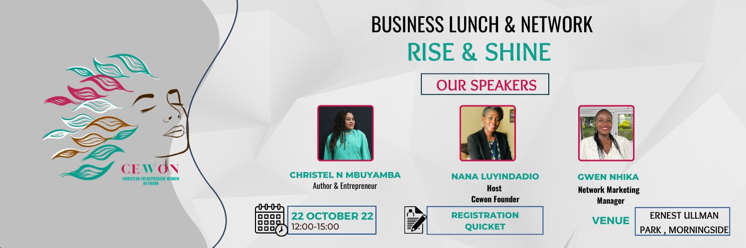 Book tickets for Business Lunch & Network: "RISE & SHINE"