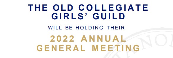 Book tickets for Old Collegiate Girls' Guild AGM 2022