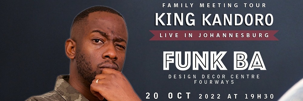 Book tickets for King Kandoro LIVE at Funk Ba 20 Oct 2022