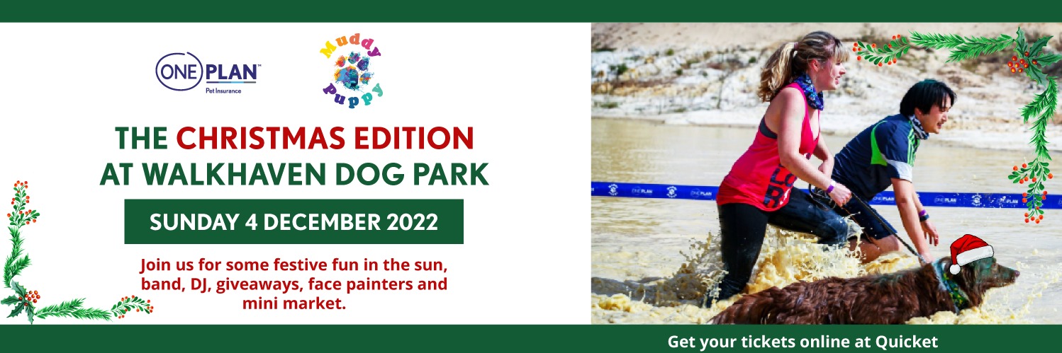 Book tickets for Oneplan Muddy Puppy Walkhaven Dog Park
