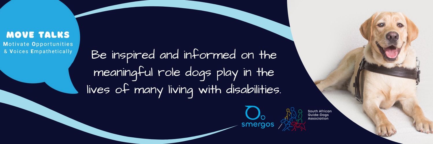 Book tickets for Smergos M.O.V.E. Talk with SA Guide Dogs Association