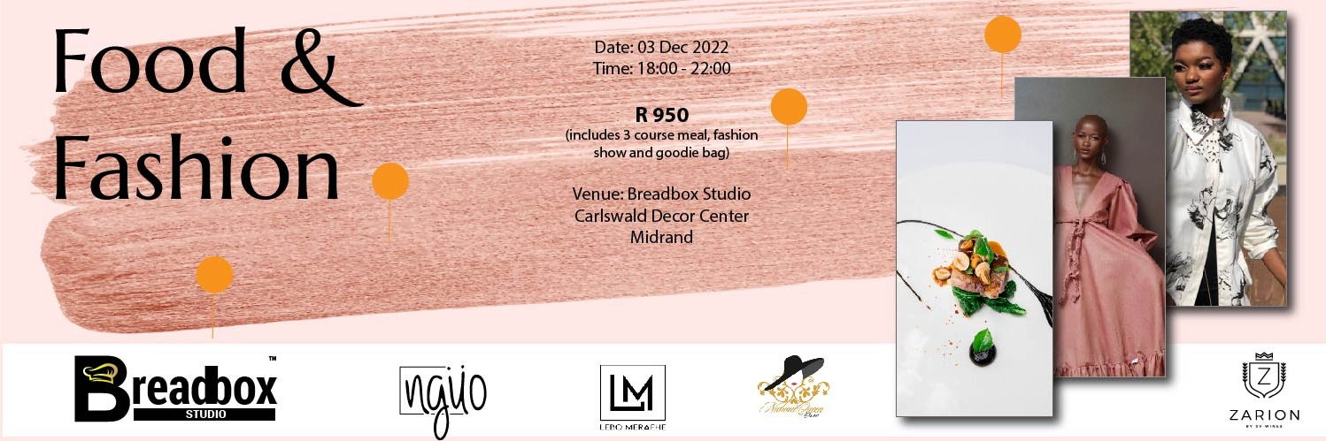 Book tickets for Food & Fashion